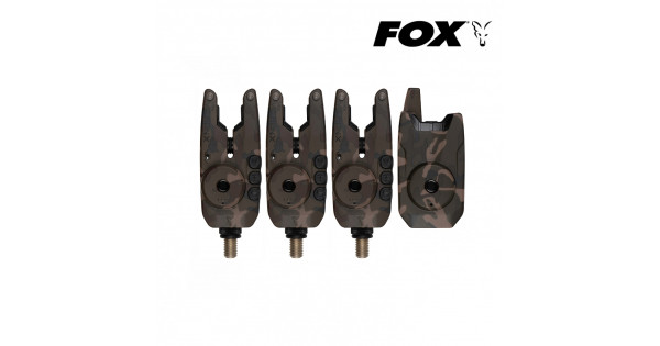 Набор сигнализаторов 3+1 FOX Mini Micron X 3 Rod Presentation Camo Set ...
